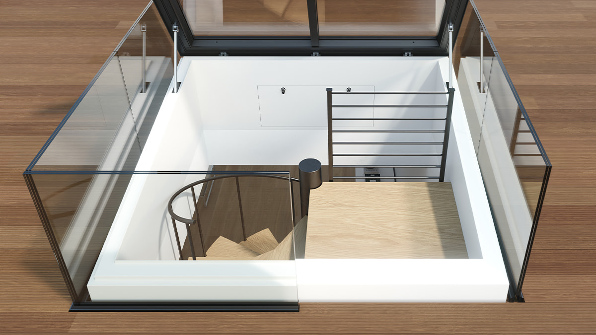 Flat roof Exit voor dakterrassen | LAMILUX